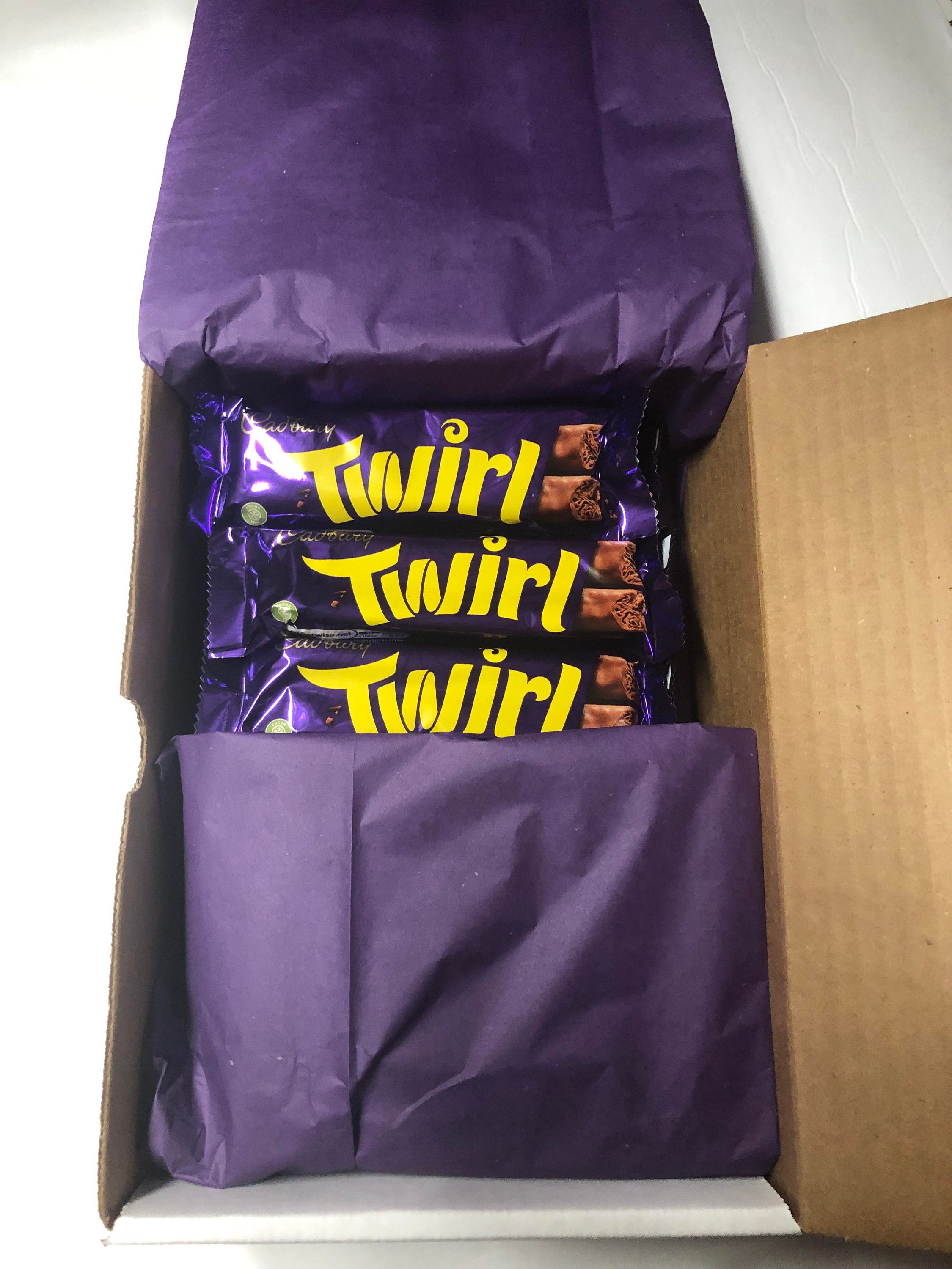 Cadbury Twirl Lovers - British Snack Box - FREE SHIPPING - Etsy