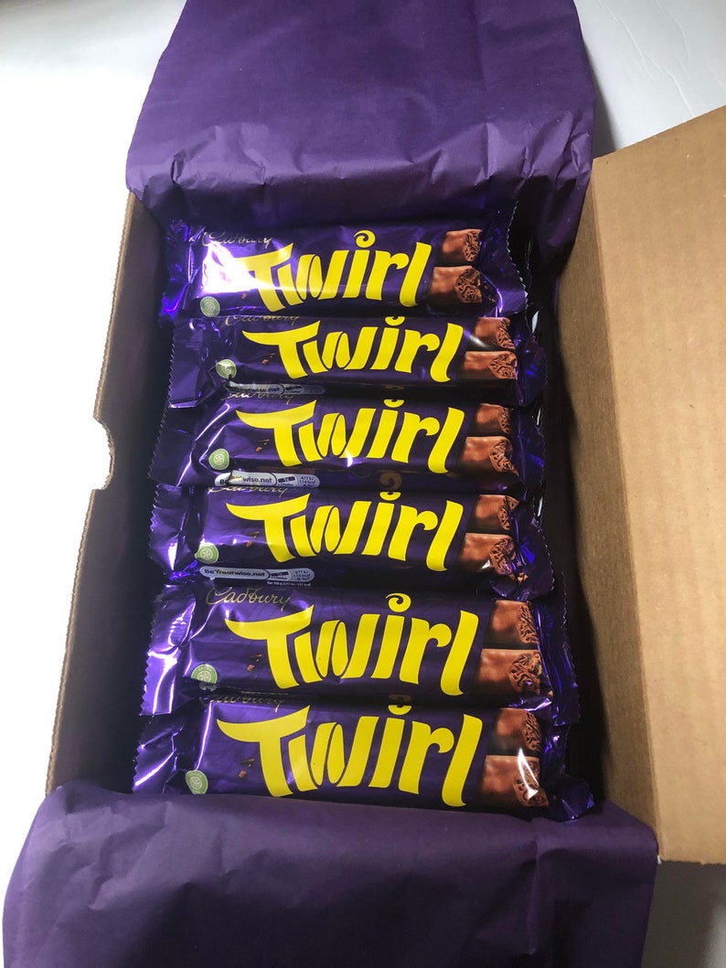 Cadbury Twirl Lovers - British Snack Box - FREE SHIPPING - Etsy