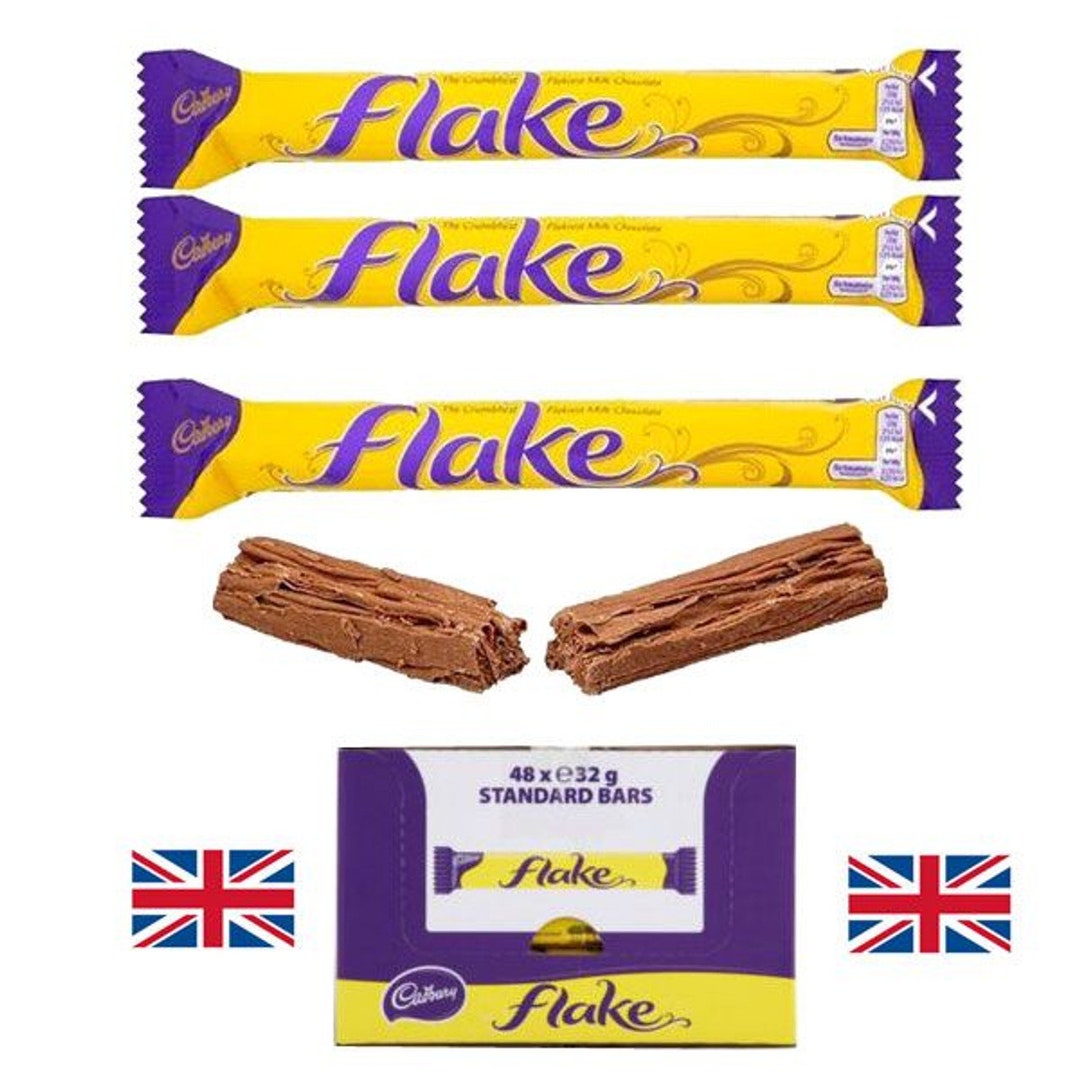 Cadbury Flake Lovers - Bulk British Snack Box X48 - FREE SHIPPING - Etsy