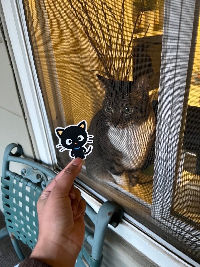 Chococat Vinyl Sticker - Etsy