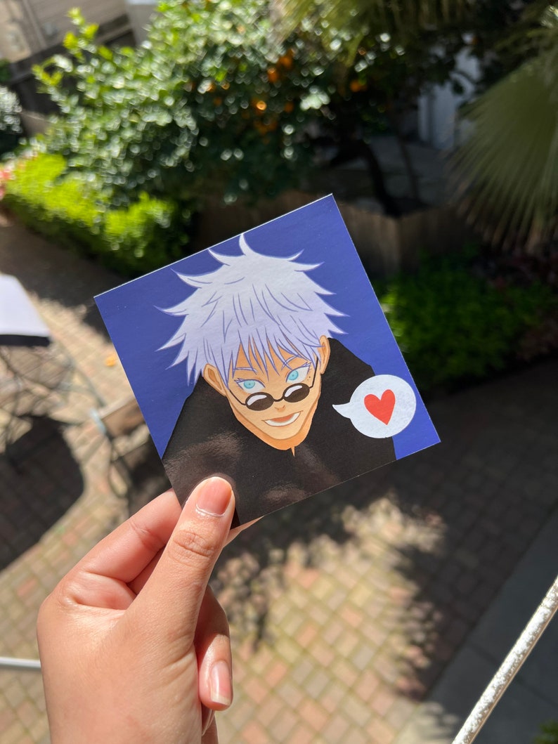 Gojo Art Print 4x4 - Etsy