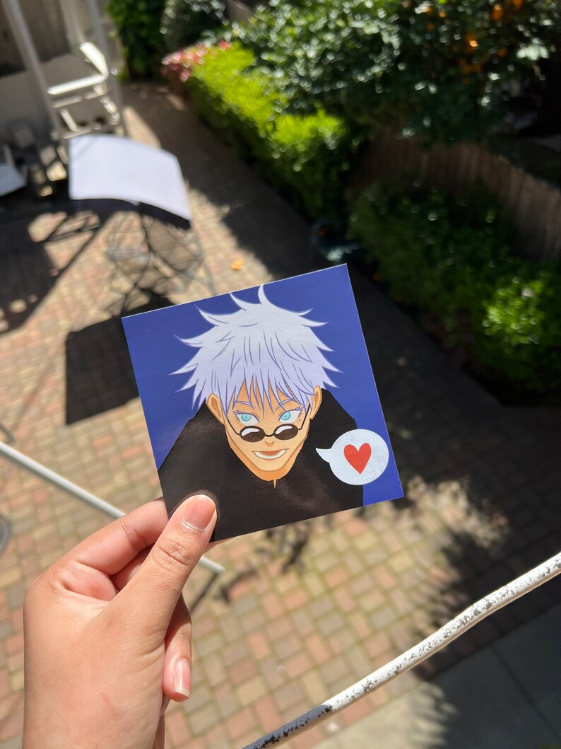 Gojo Art Print 4x4 - Etsy