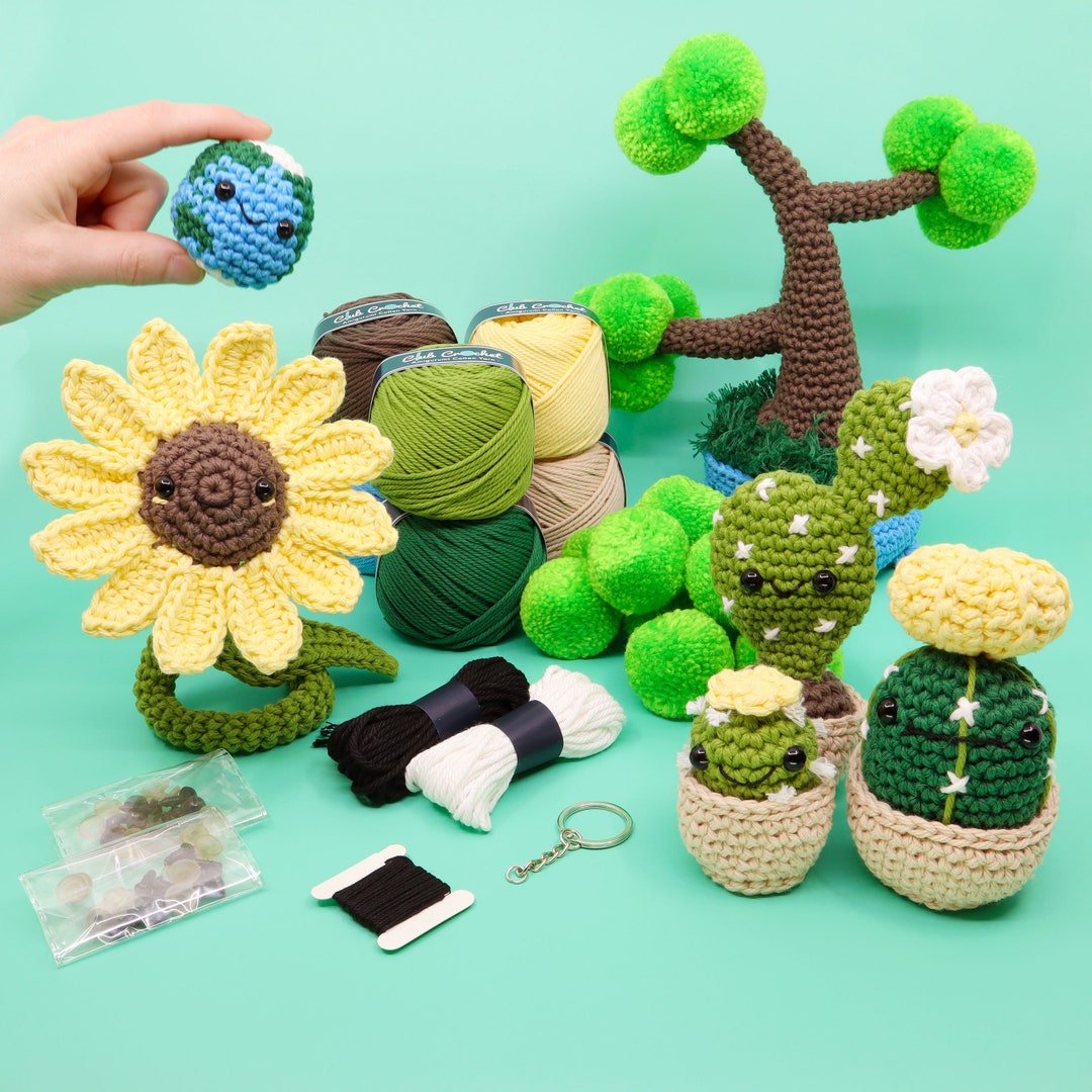 Seasonal Crochet Kit Bundle: Photosynthesis - Beginner Learn How to ...