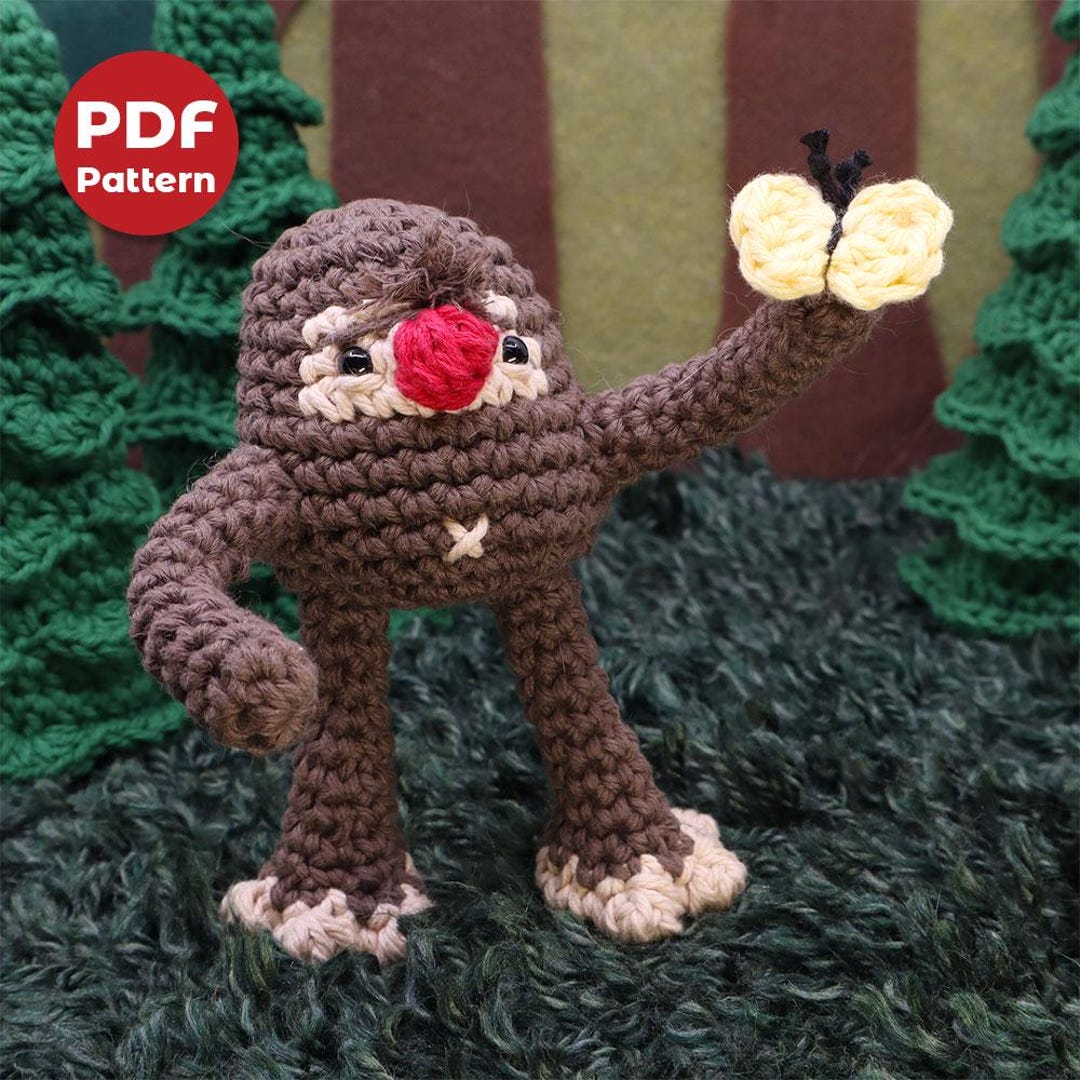 Bigfoot Bobby Crochet Pattern - Amigurumi Crocheting Tutorial ...