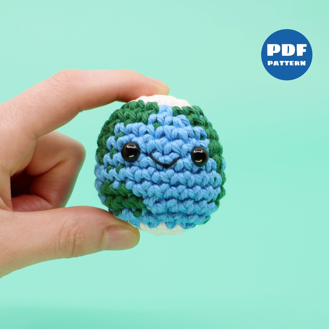 Crochet Planet Earth Pattern - Geographically Accurate Amigurumi ...
