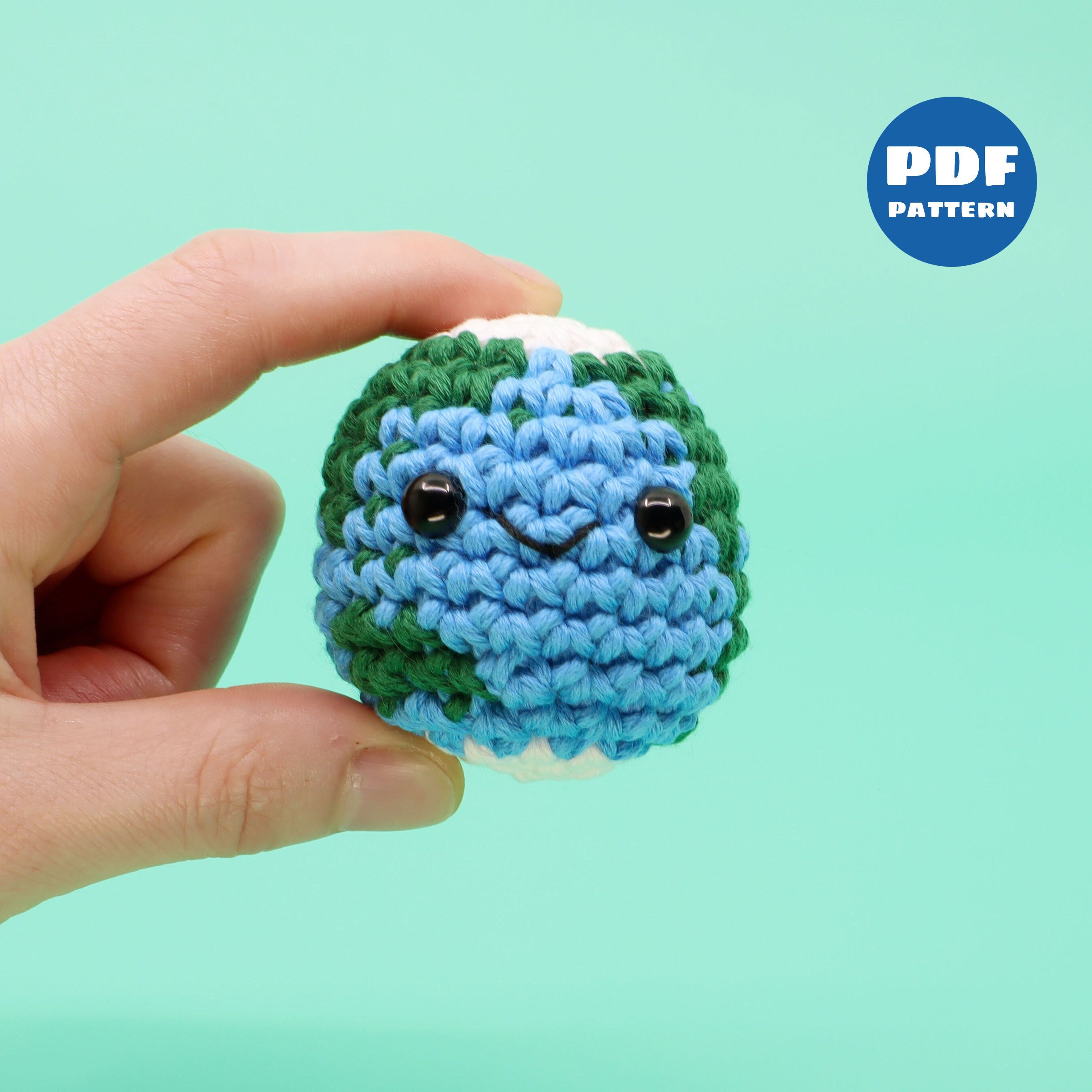 Crochet Planet Earth Pattern Geographically Accurate - Etsy