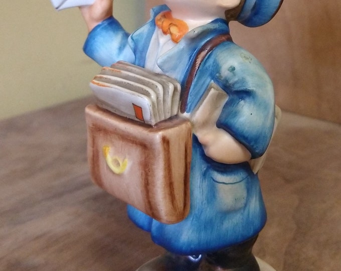 Vintage Postman Hummel #119 From 1950-56 Great Condition 5", Full Bee ...