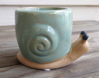 Ceramic Snail | Etsy