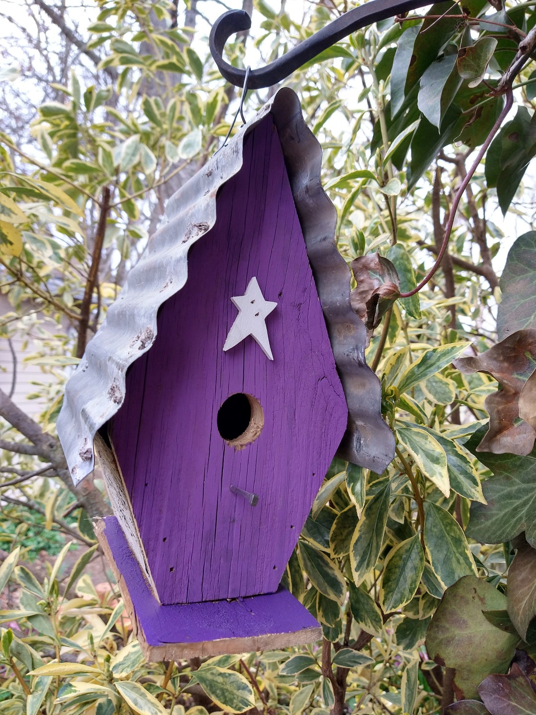 Wonderful Birdhouse Bird House Amish Hand Made Primitive Large NEW ...