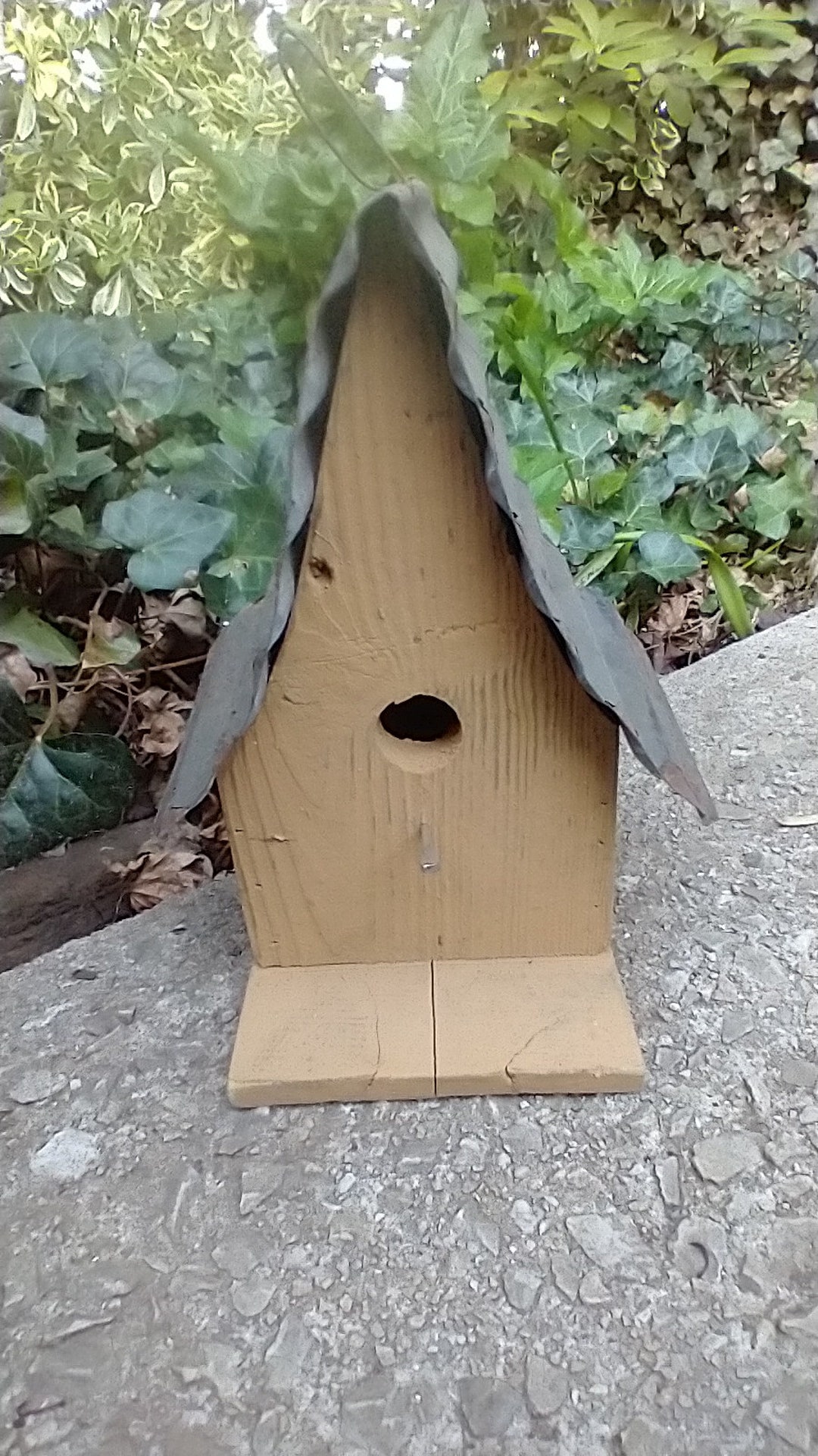 Wonderful Birdhouse Bird House Amish Hand Made Primitive NEW Large A ...