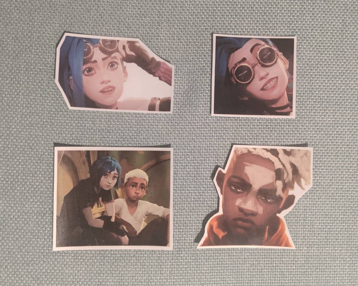 Arcane Sticker Pack 18 Stickers From the Netflix Show - Etsy