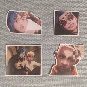 Arcane Sticker Pack - 18 Stickers From the Netflix Show, Arcane - Etsy