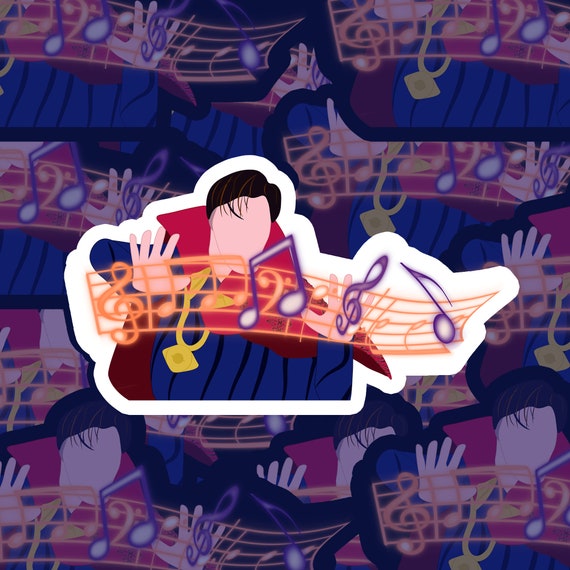Dr Strange: Multiverse of Madness Music Fight Sticker - Etsy