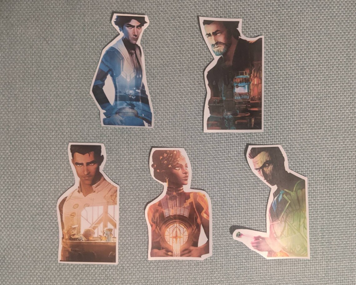 Arcane Sticker Pack 18 Stickers From the Netflix Show - Etsy