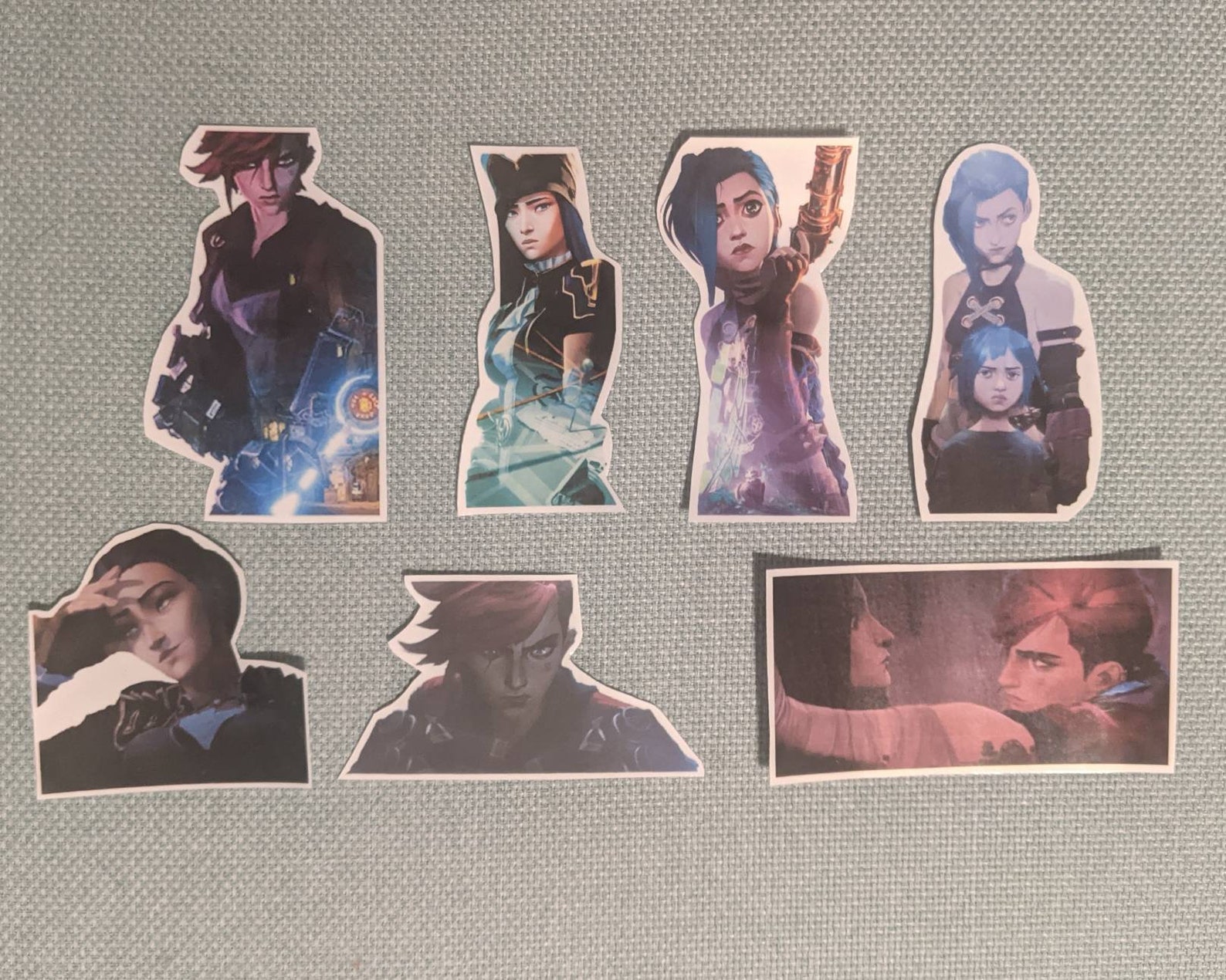 Arcane Sticker Pack 18 Stickers From the Netflix Show - Etsy