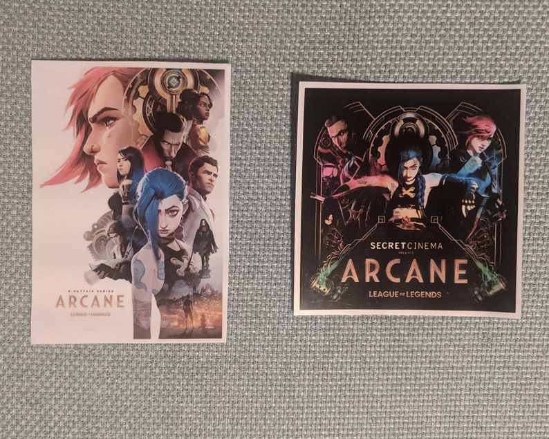 Arcane Sticker Pack - 18 Stickers From the Netflix Show, Arcane - Etsy