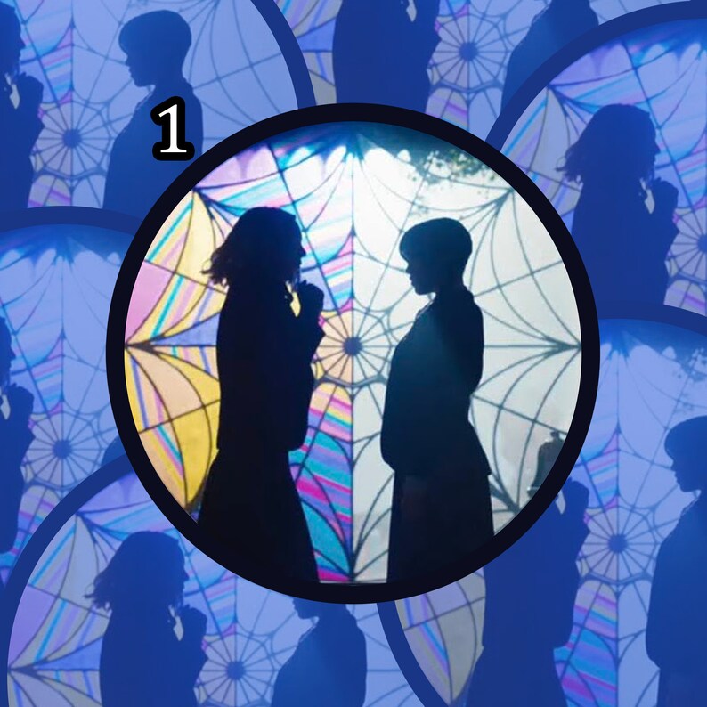 Wednesday the Series Sticker Set - Etsy