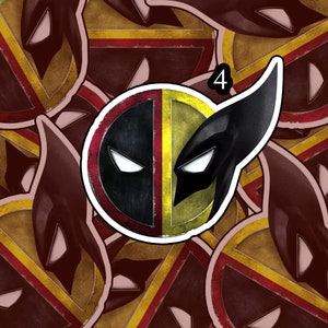 Deadpool & Wolverine Sticker Pack - Etsy