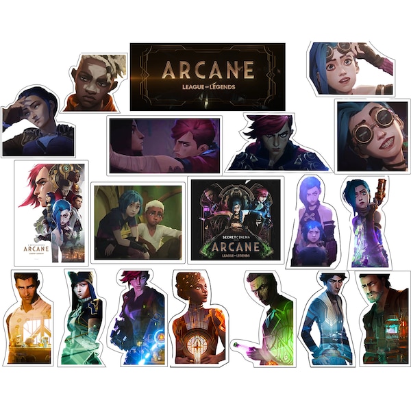 Arcane Stickers - Etsy