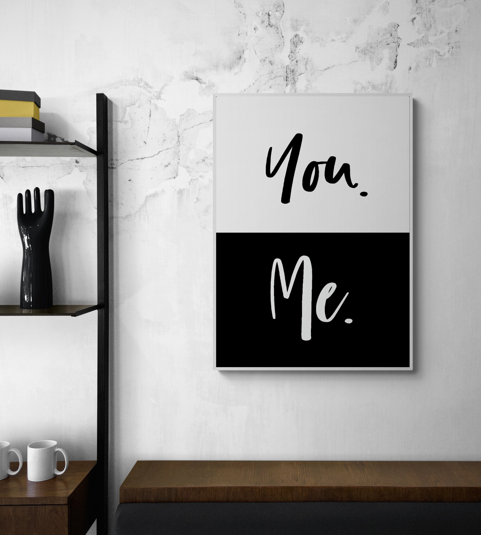 You.me. Poster Printable Instant Download Size up to 50 X 70 Cm - Etsy