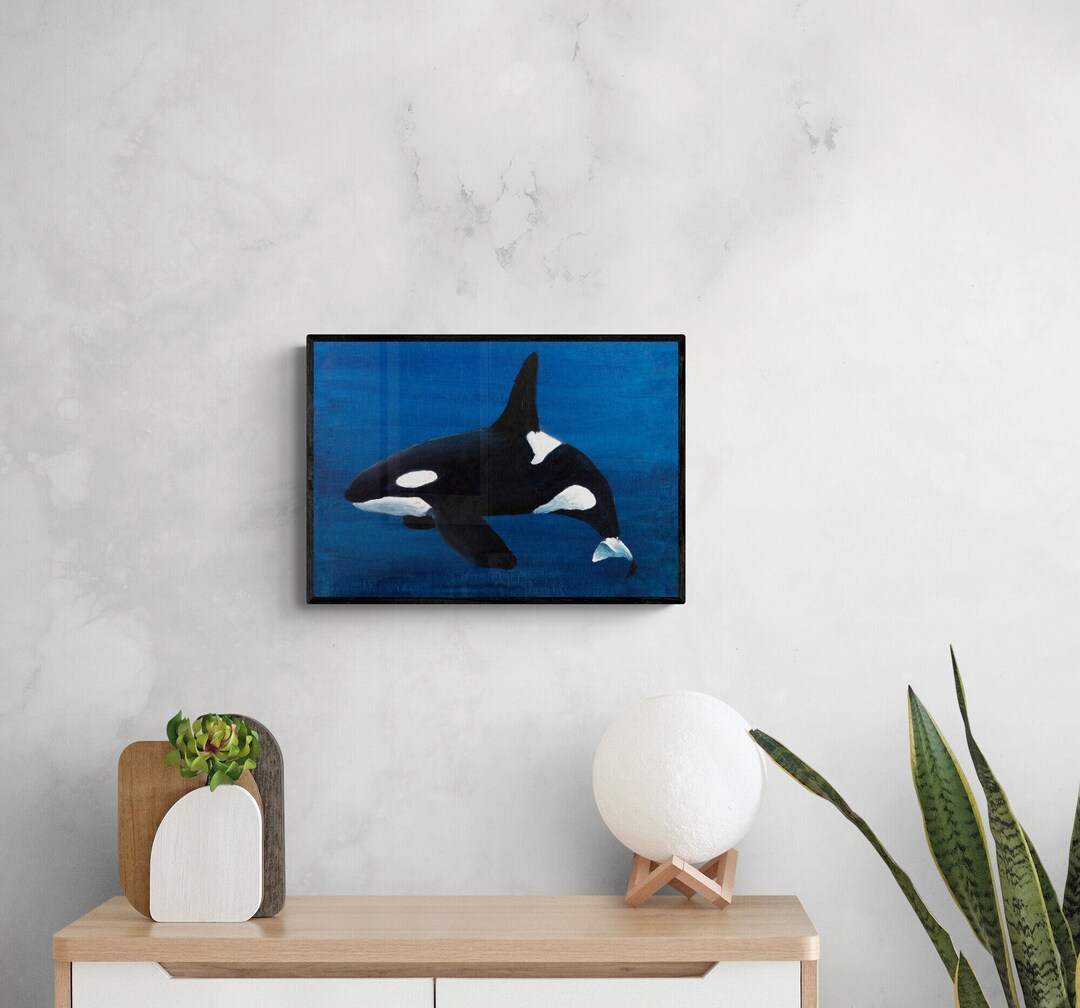 Orca Portrait Printable Posters Instant Download up to 20 X 30 Cm - Etsy