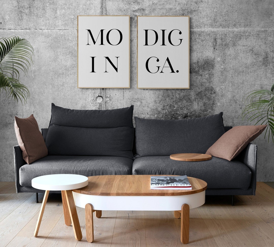 MOIN DIGGA Printable Poster Instant Download Size up to 50 X 70 Cm - Etsy