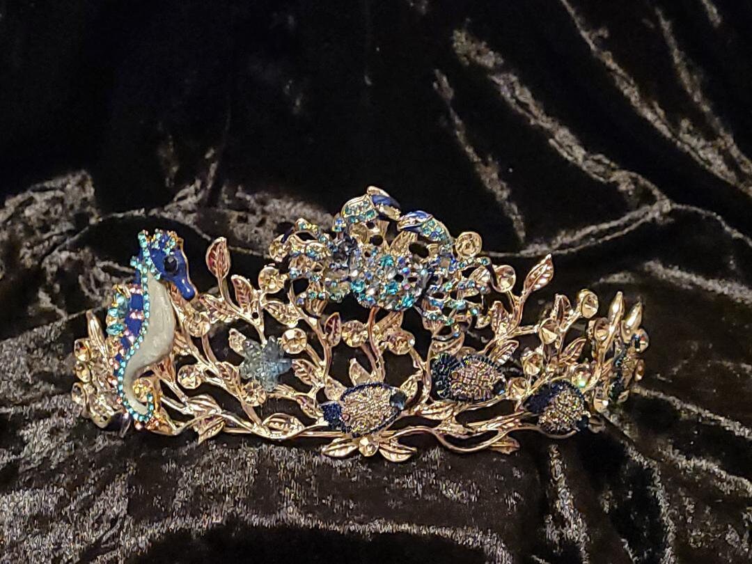Blue Crab Baltimore Princess Tiara (prototype) - Etsy