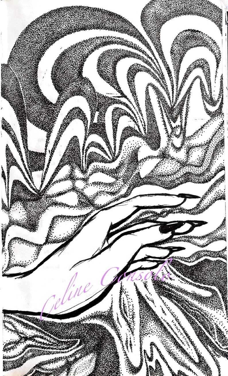 Matter Stipple Print - Etsy