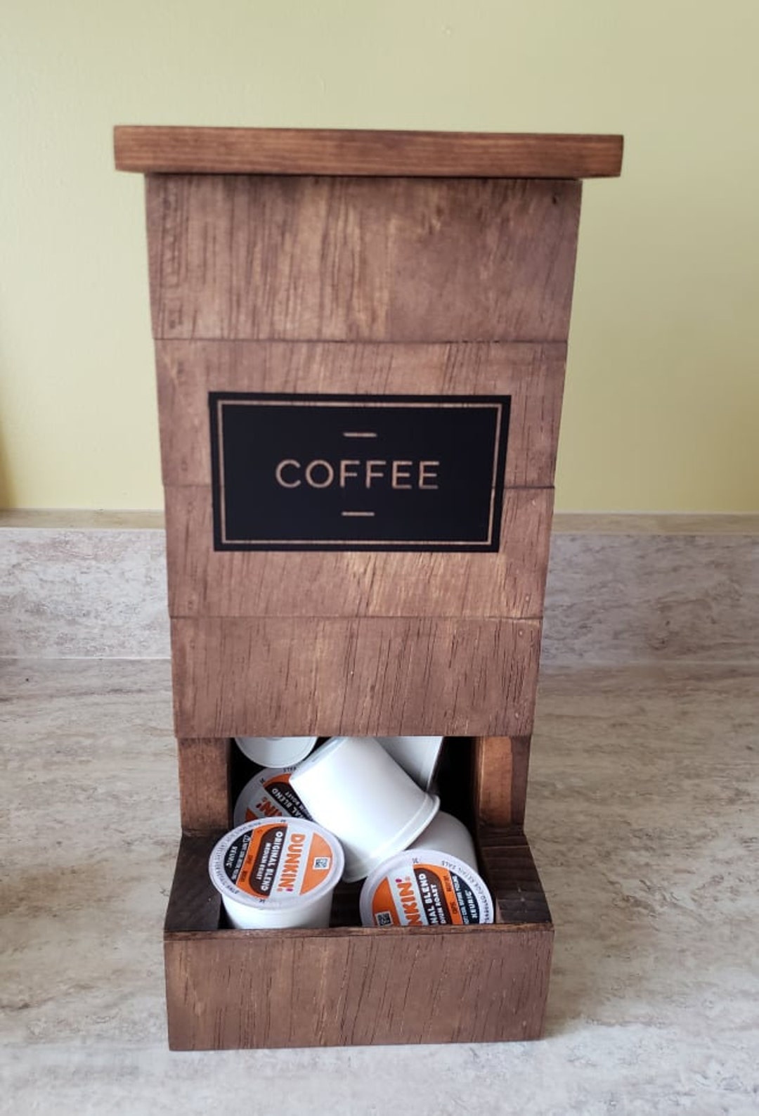 Coffee Pod Dispenser, K-cup Holder - Container, Java, Coffee, K Cup ...