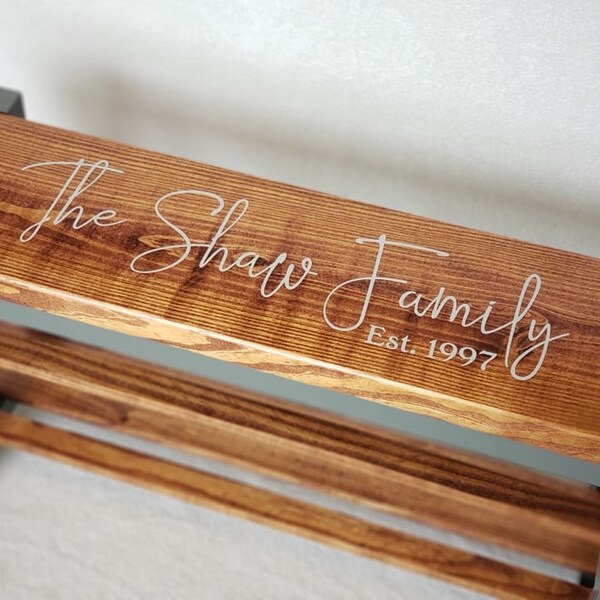 Wedding Bench - Etsy