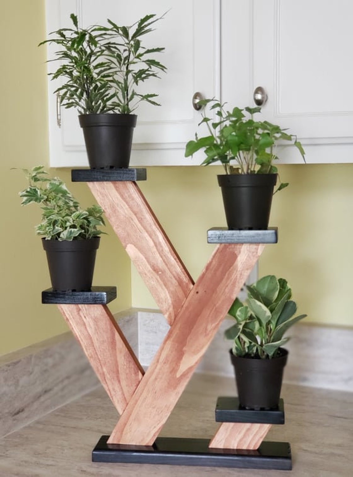 Modern and Bright Plant Stand Desktop Plant Succulent Plant - Etsy