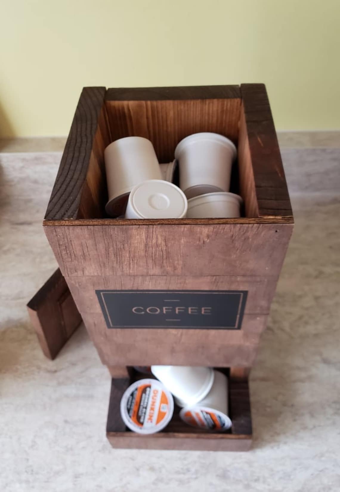 Coffee Pod Dispenser K-cup Holder Container Java Coffee K - Etsy