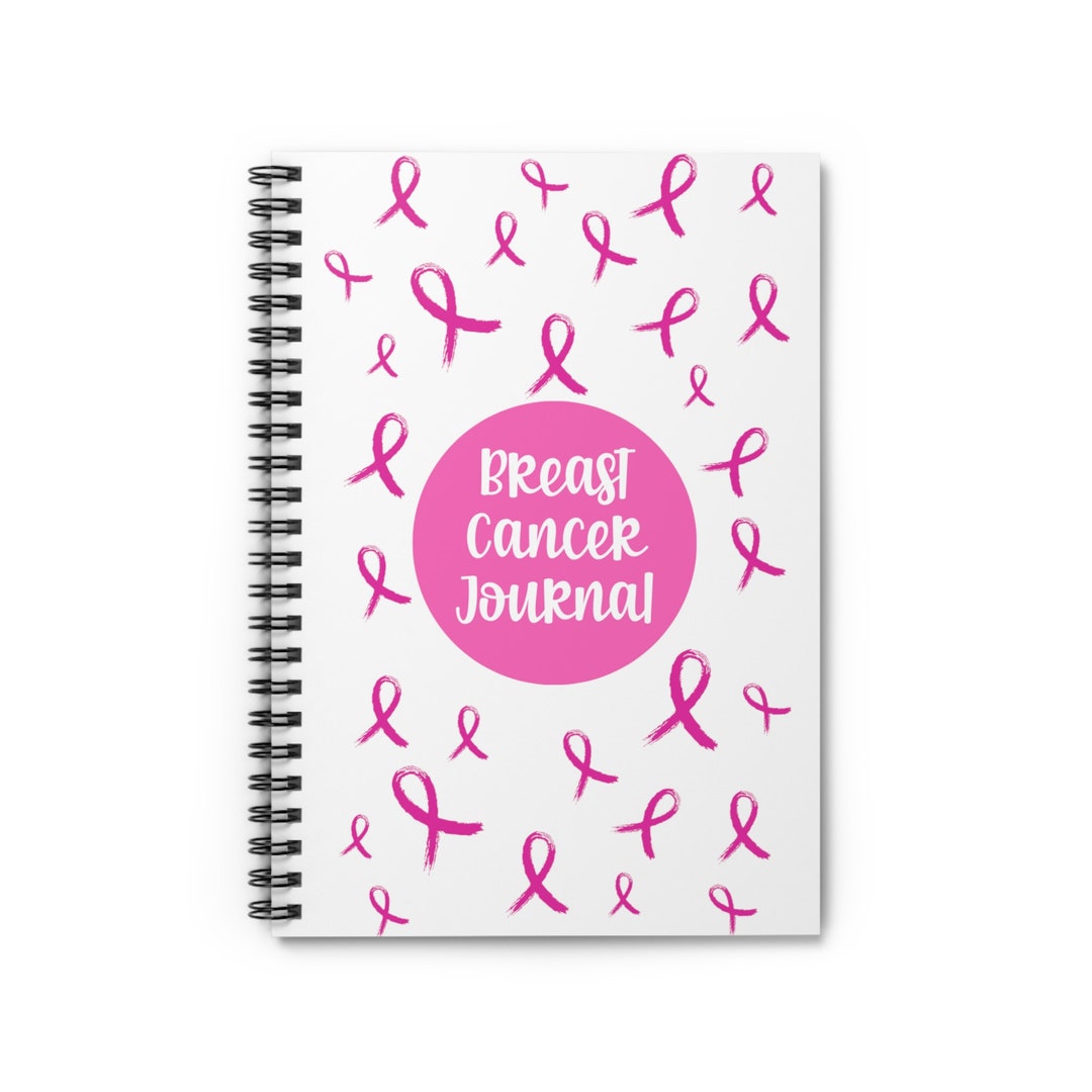 Breast Cancer Journal, Cancer Diary Spiral Notebook - Etsy