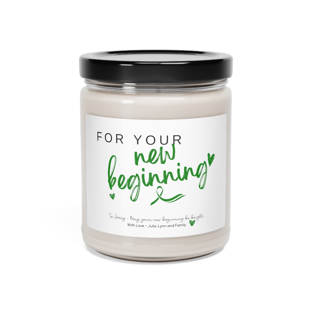 Personalized and Thoughtful Organ Transplant Candle Gift With a Special ...