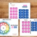 Kids Clock, Learn to Tell Time, Printable Learning Game, Homeschool ...