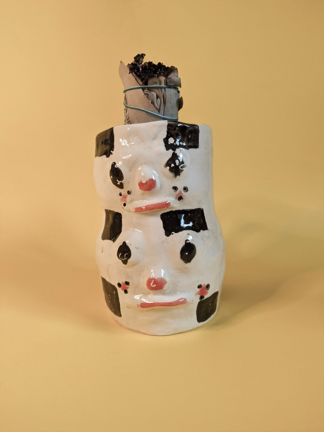 Clown Checker Double Face Vessel - Etsy