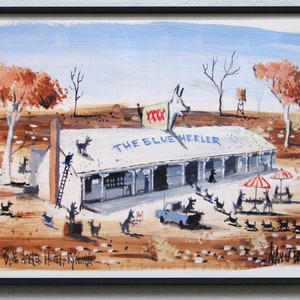 Outback Australian Landscape Painting Printable Artwork. - Etsy