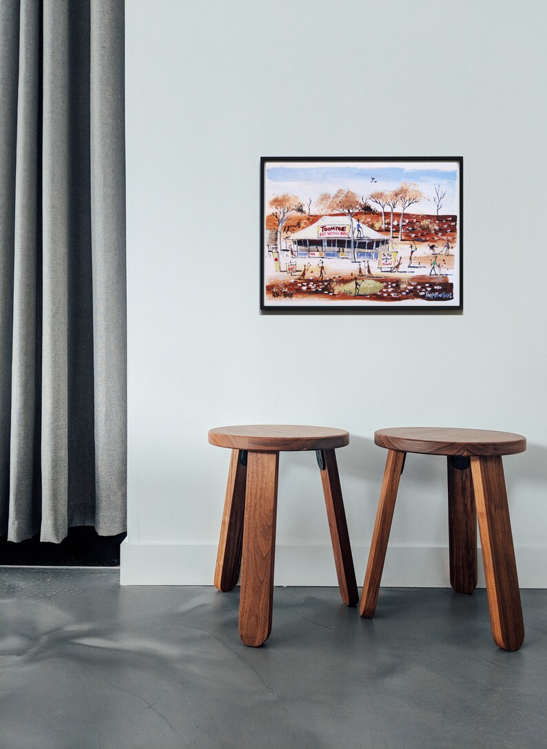 Printable Artwork of Charming Old Outback Pub at Toompine Queensland ...