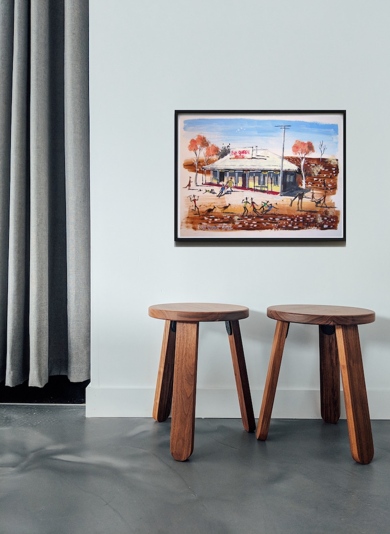 Printable of Quirky Australian Outback Pub Painting From Queensland. - Etsy