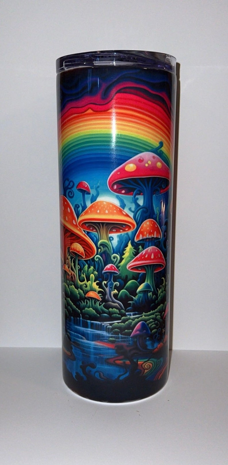 Rainbow Mushroom - Etsy
