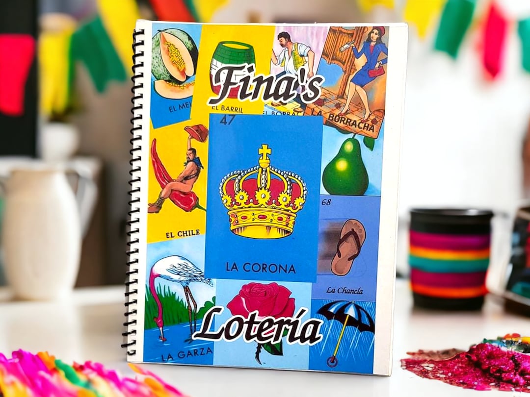 Loteria Notebook / Loteria Book / Loteria Book for Raffles / Loteria ...