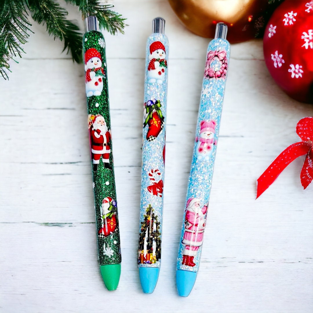 Christmas Pen / Winter Wonderland / Pastel Christmas / Christmas Themed ...