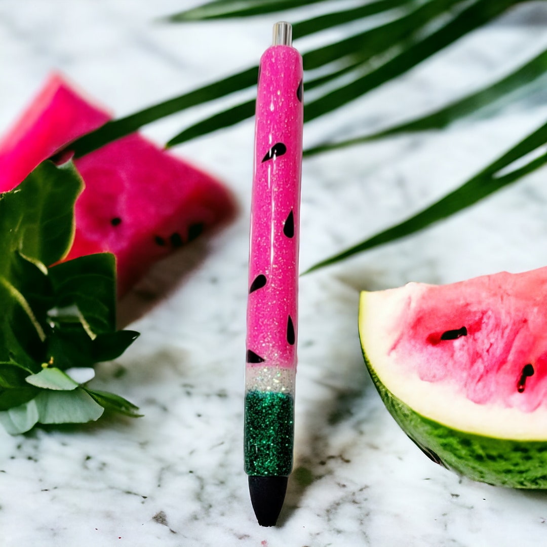 Watermelon Pen / Sandia Pen / Fruit Pen / Watermelons / Office Supplies ...