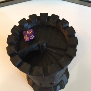 Dice Tower STL File | Castle Dice Tower | DND Dice Tower | STL File ...