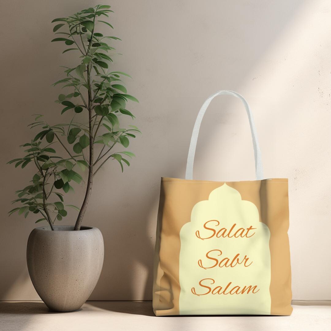 Salat Salam Prayer Travel Tote Ramadan Eid Gift Market Shopping Bag ...