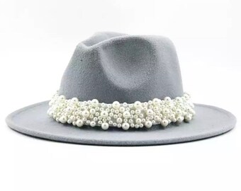Grey Fedora | Etsy