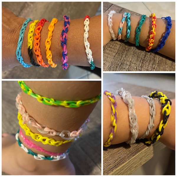 Rubber Band Bracelet - Etsy