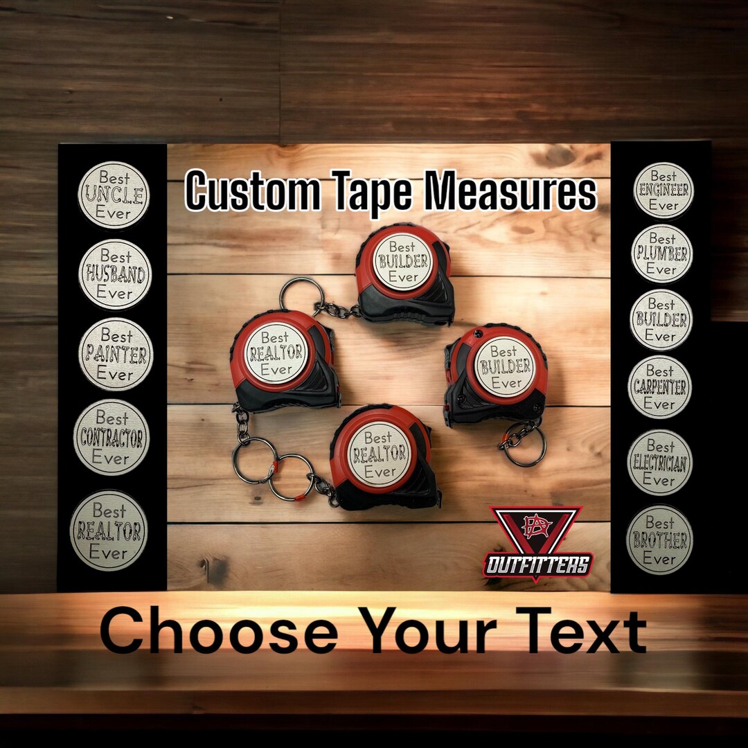Personalized Tape Measure, Great Gift, Personalized Gift, Tape Measure ...
