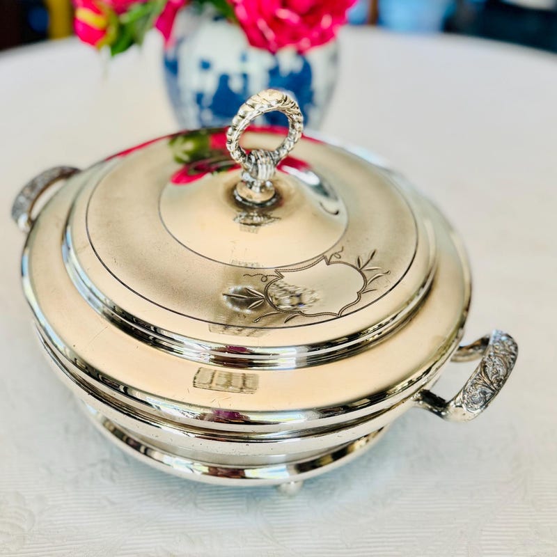 Silver Buffet Server - Etsy