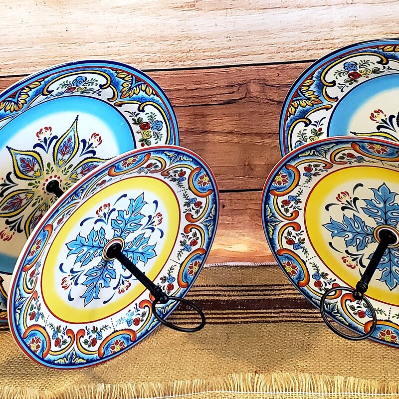 Fiesta Cake Plate - Etsy